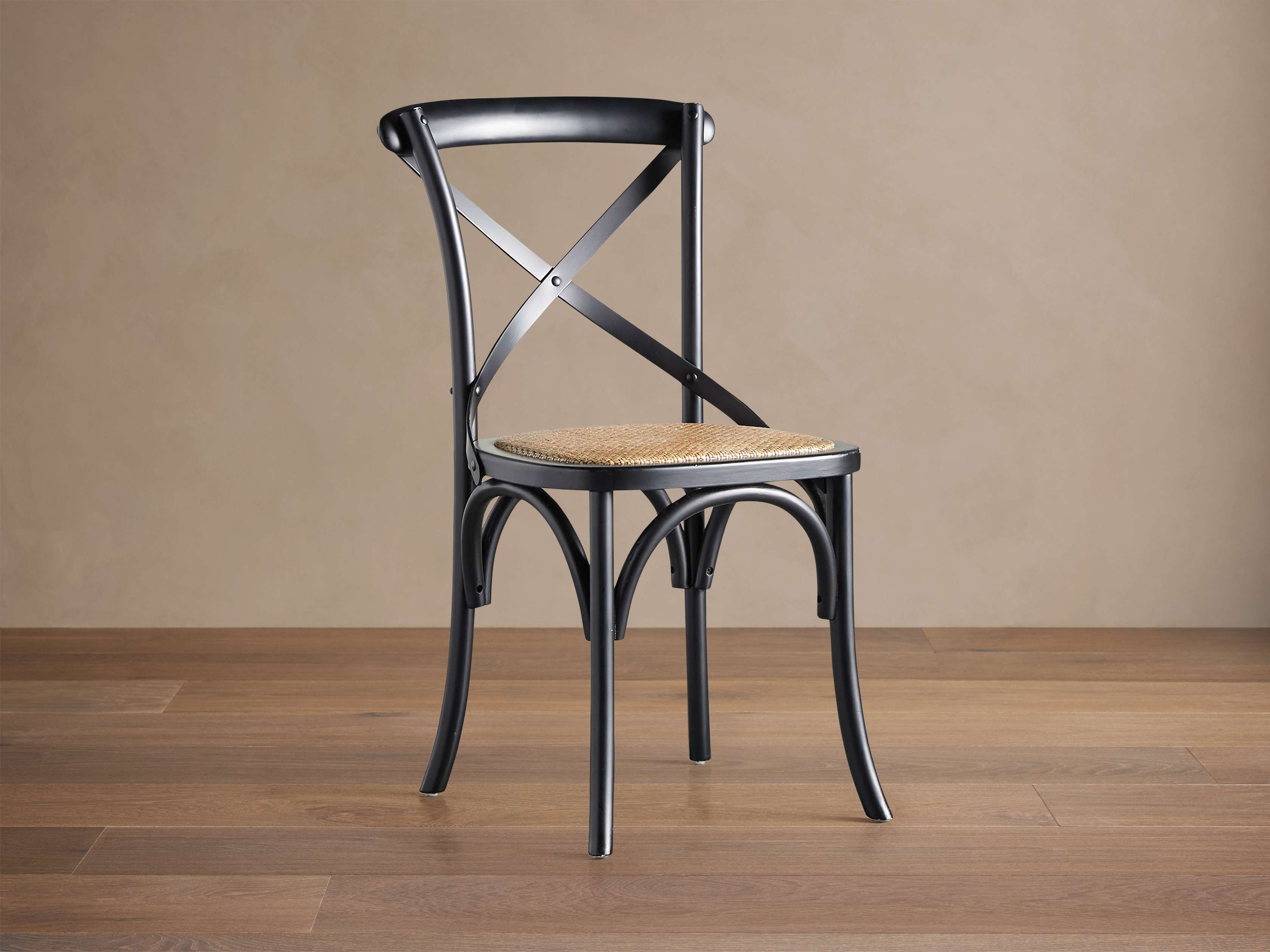 Cadence Dining Chair with Rattan Seat – Arhaus