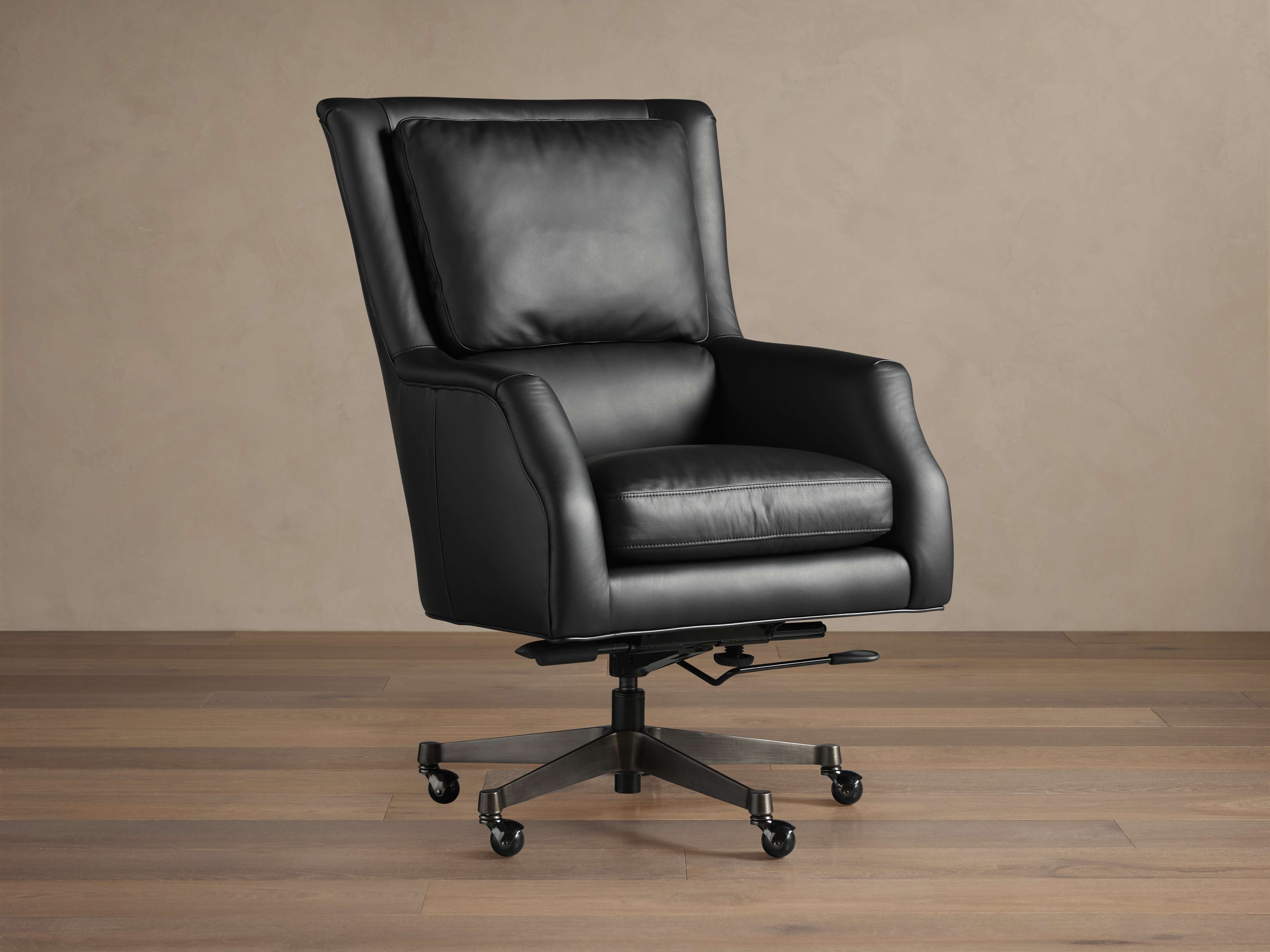 Alex Leather Desk Chair – Arhaus