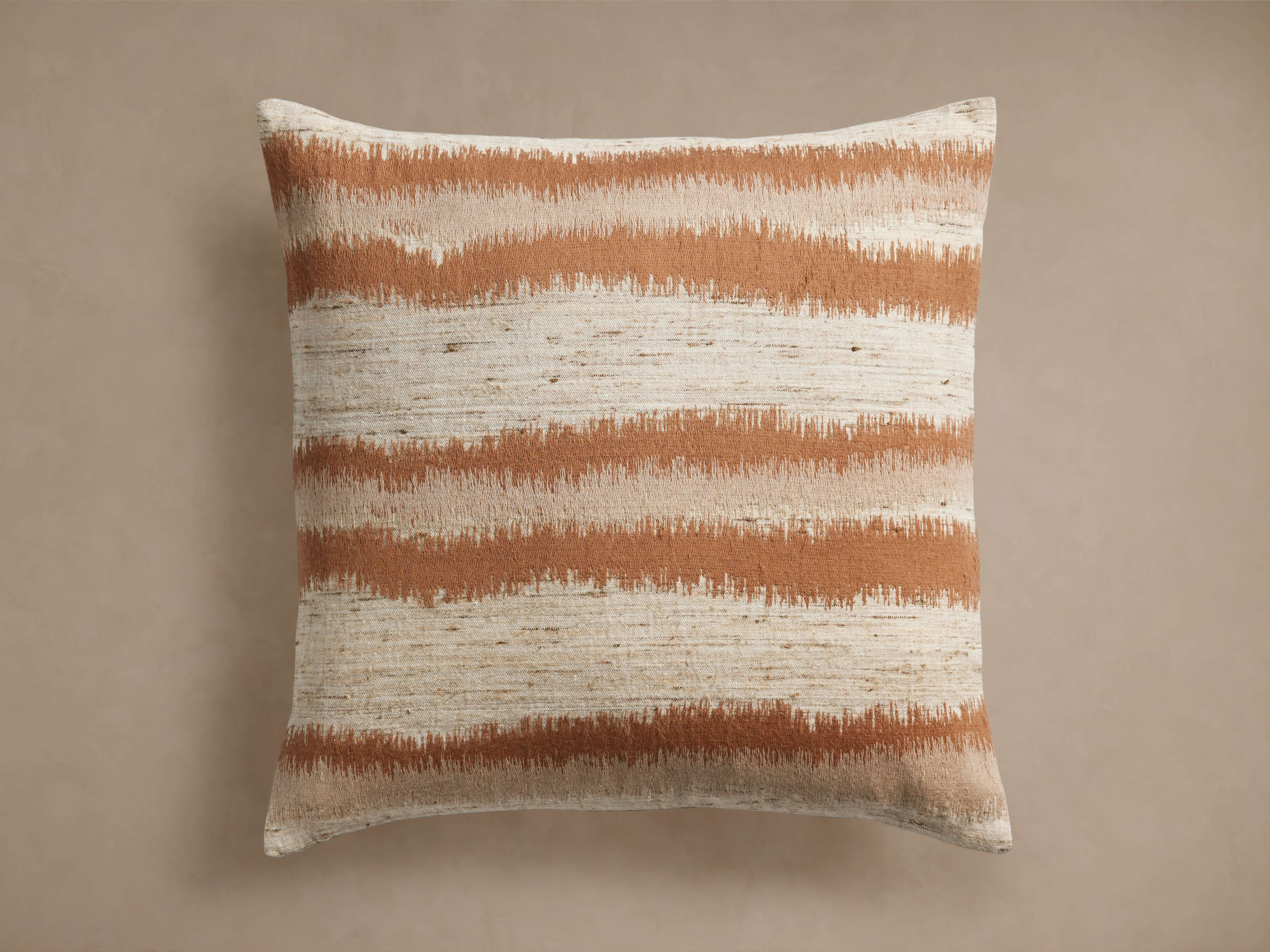 Talara Pillow Cover in Santal – Arhaus