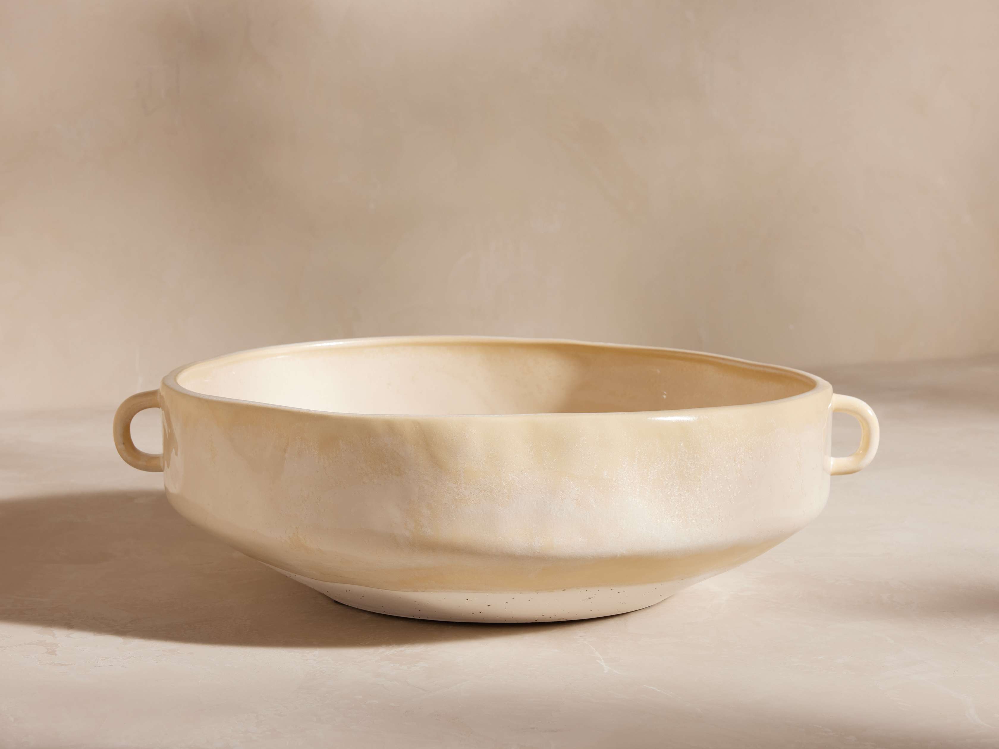 Bronwen Low Pot in Macadamia – Arhaus