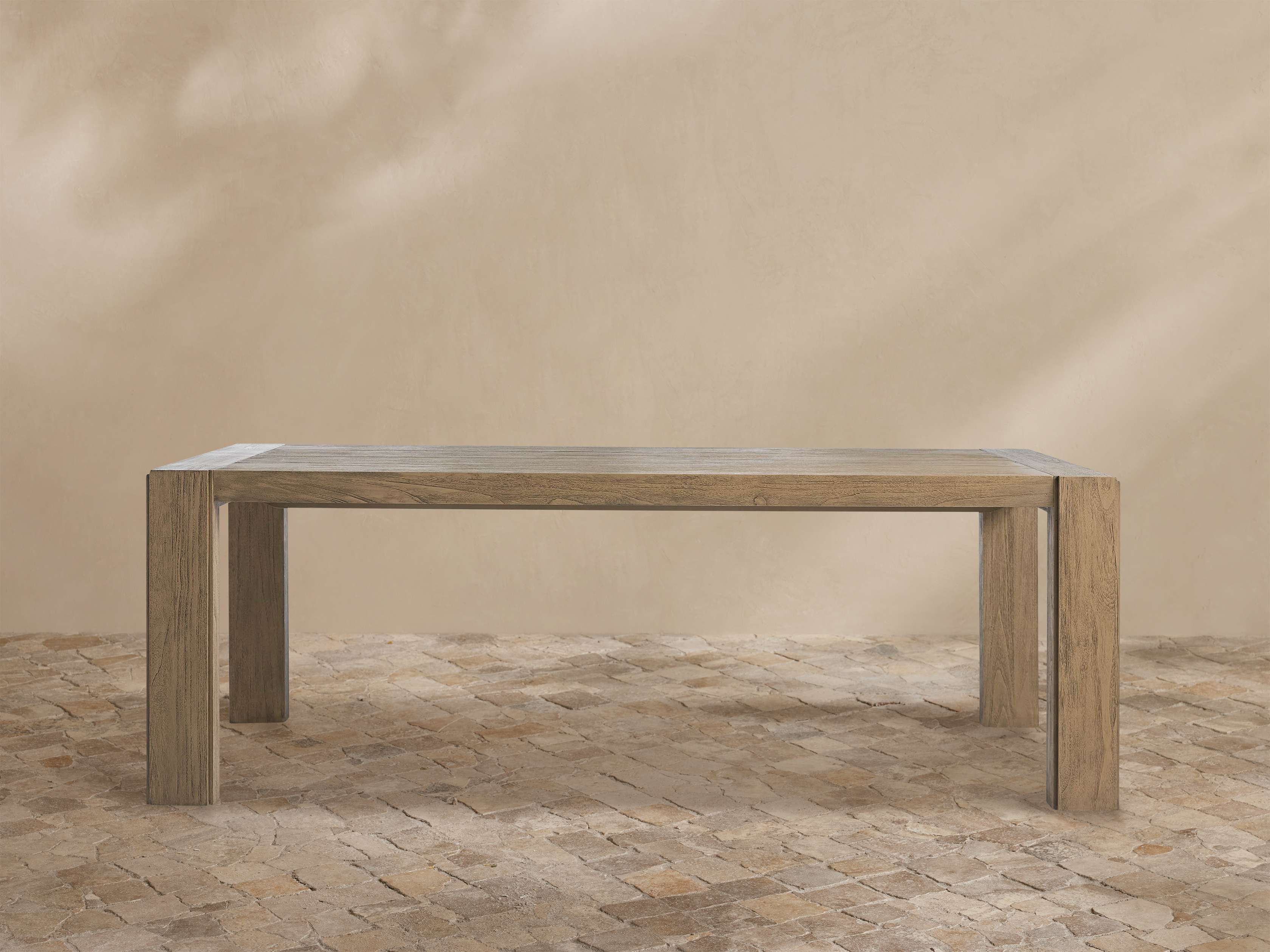 Canyon Outdoor Teak Dining Table – Arhaus