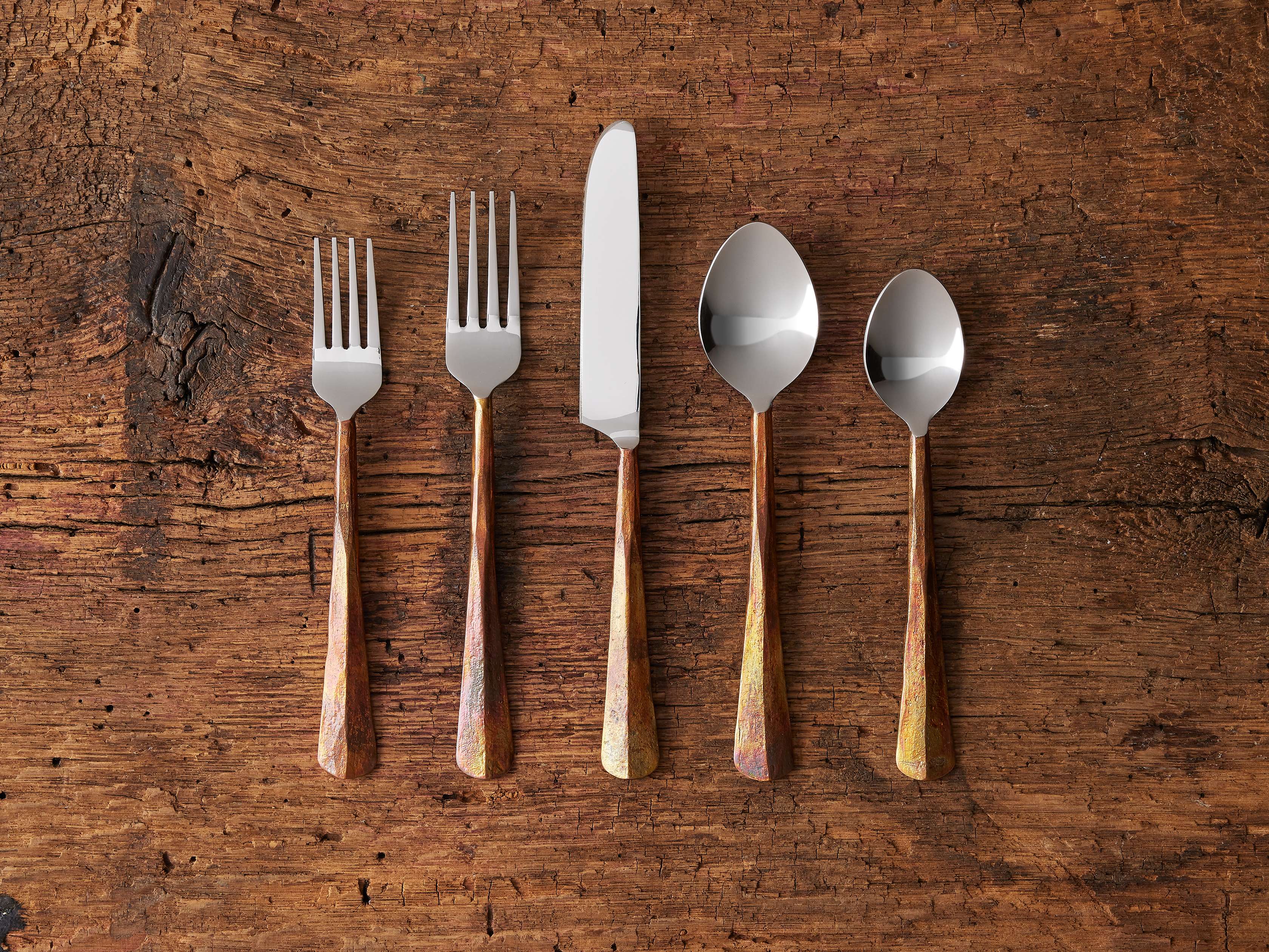 Arber Five Piece Place Setting in Copper – Arhaus