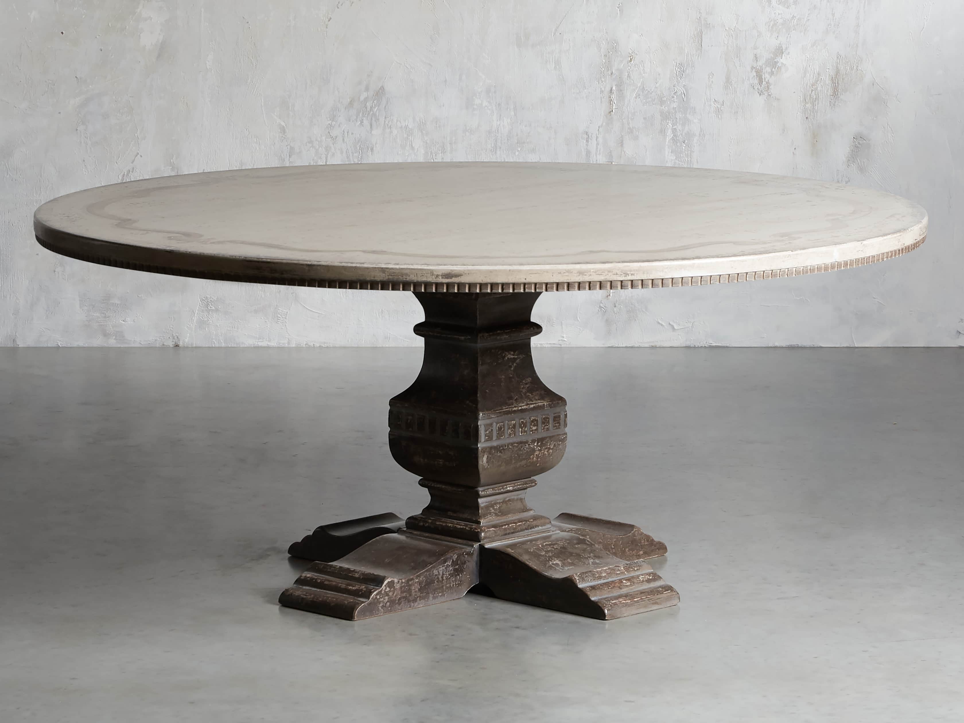 Cerea Ribbon Bell'Arte Round Dining Table – Arhaus