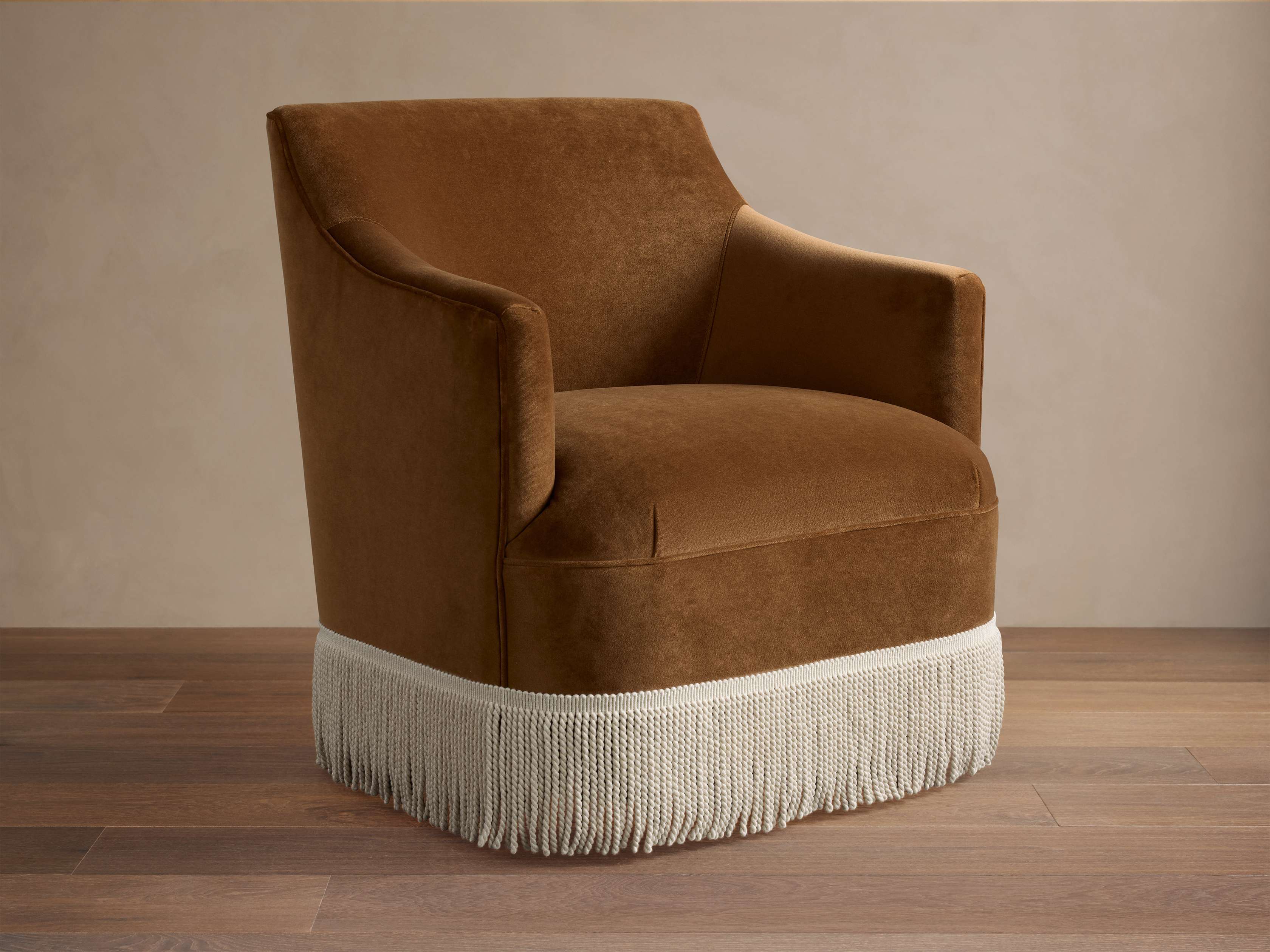 Savannah Chair with Fringe – Arhaus